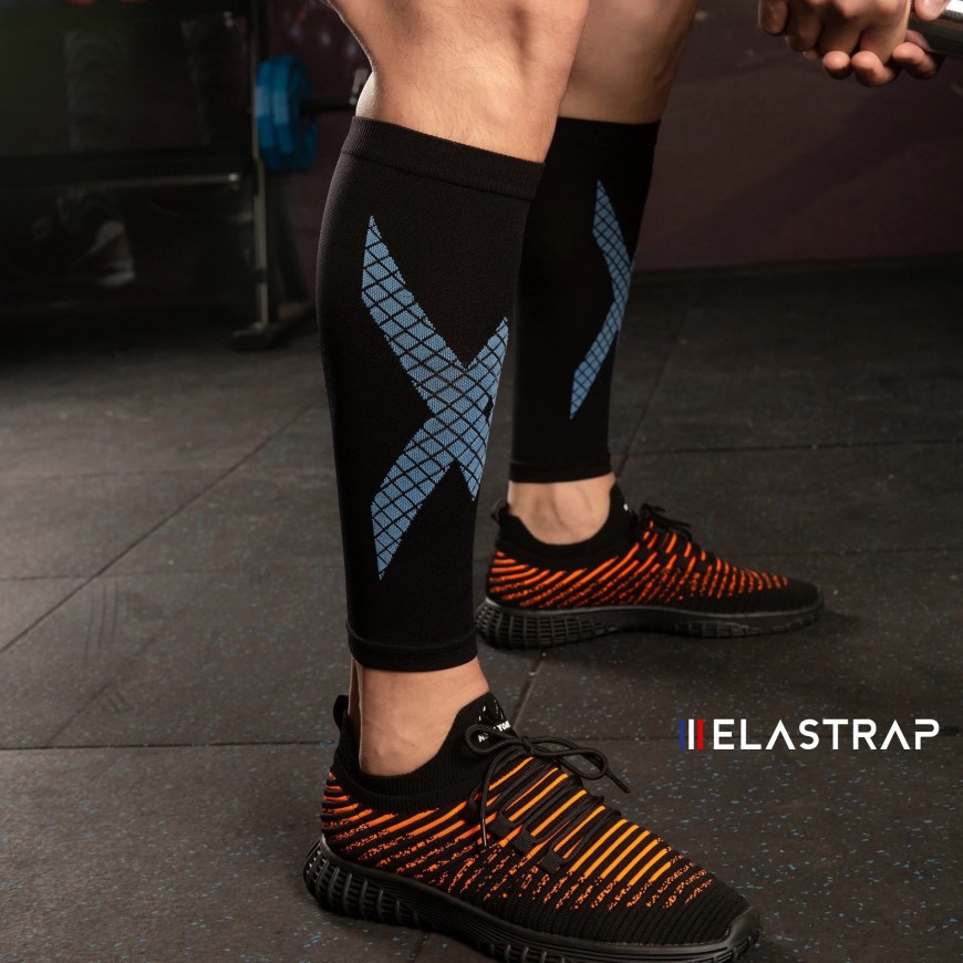 Manchons mollet de compression X-Sport - Effort et récupération - Noir ...