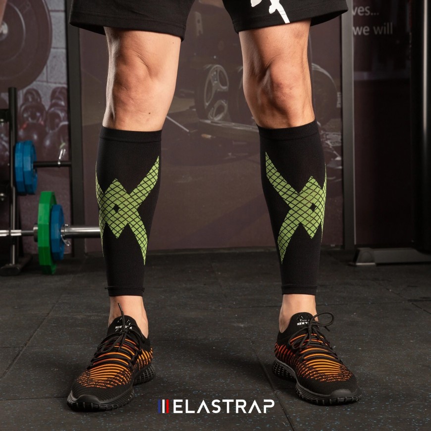 Manchons mollet de compression X-Sport - Effort et récupération - Noir ...