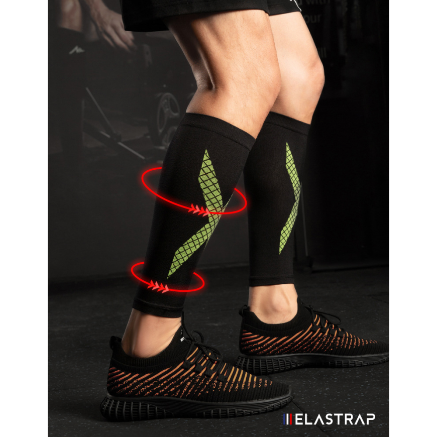 Manchons mollet de compression X-Sport - Effort et récupération - Noir ...