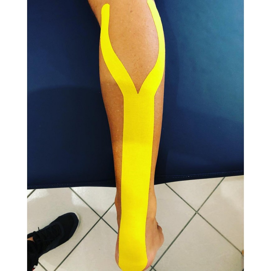 Rouleau Jaune Bande de Taping Tape Strapping Sport Kinésiologique