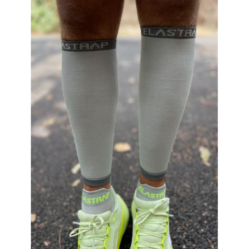 Manchons mollet de compression X-Trem - Effort et récupération - Gris Clair